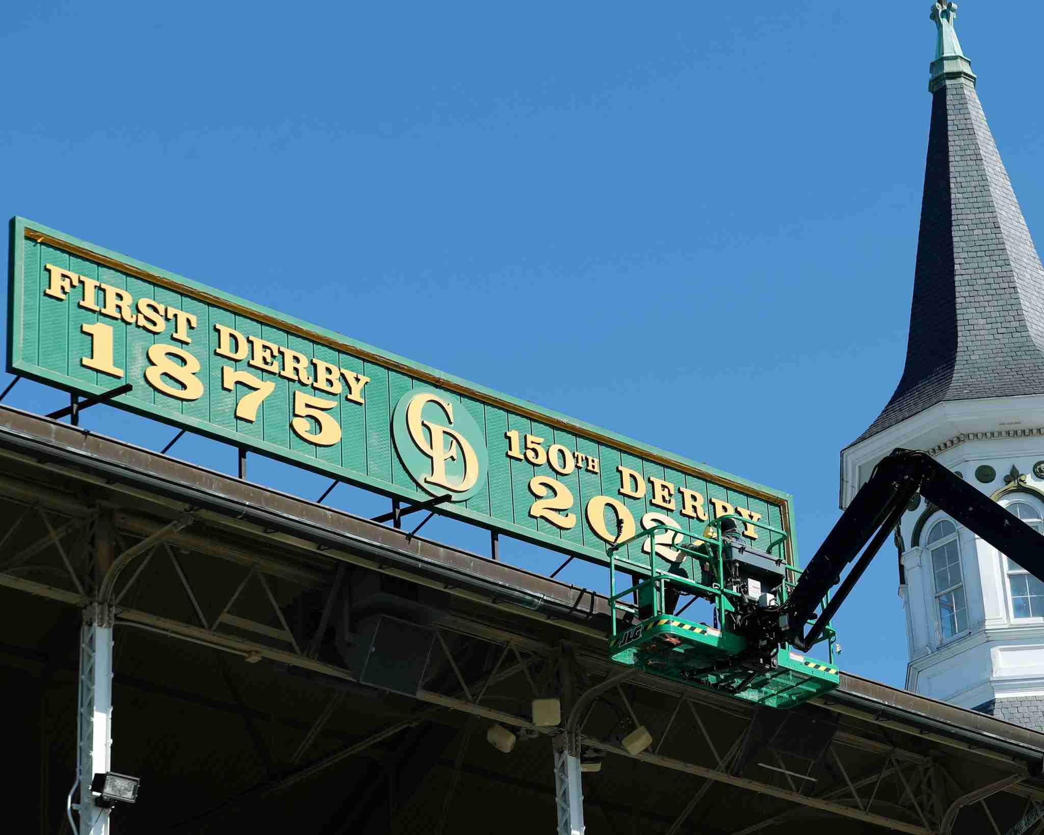Kentucky Derby Sign Change- Churchill Downs - 03-19-2024 - 04 - The ...