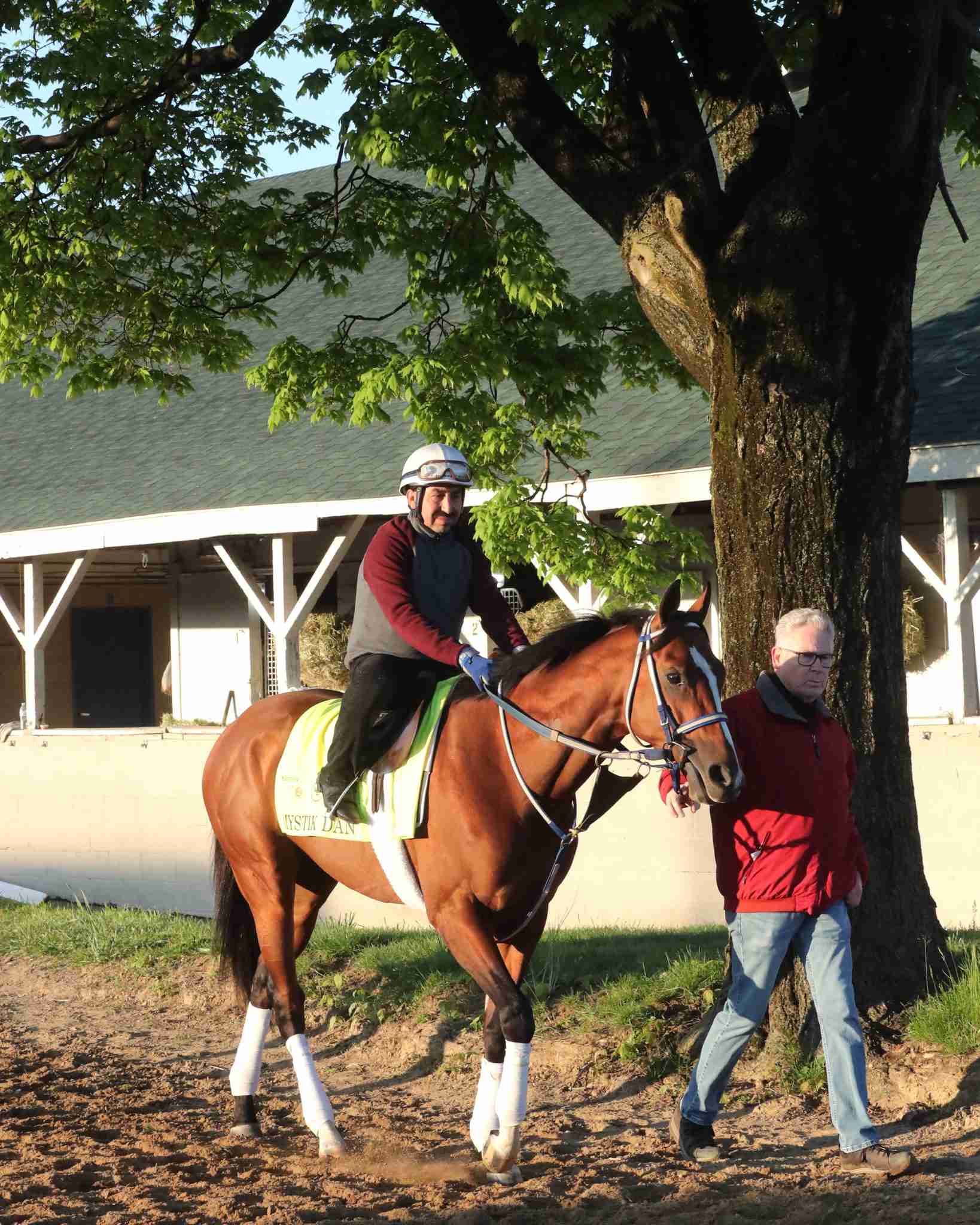Mystik Dan - Morning - Churchill Downs - 04-25-24 - 001 - Renee Torbit ...