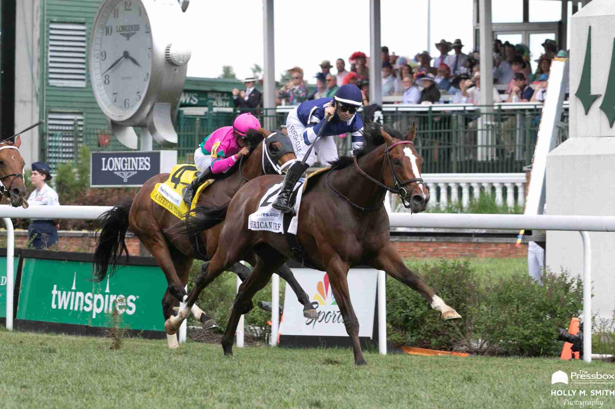 Notes, Quotes & Photos of G2 American Turf: Trikari - The Pressbox