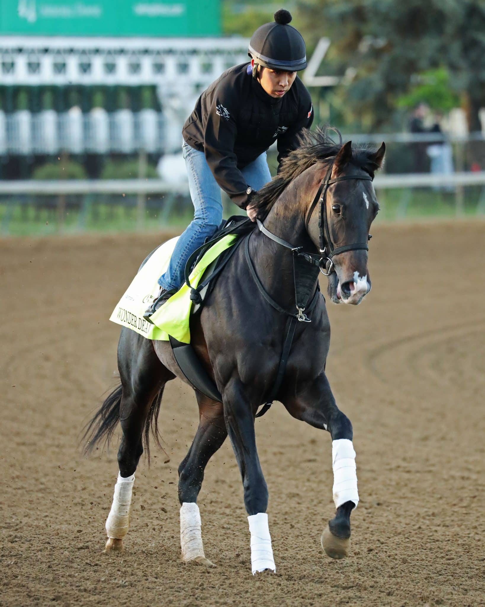 Wonder Dean - Gallop - Churchill Downs - 04-21-26 - 08 - Cady Coulardot ...