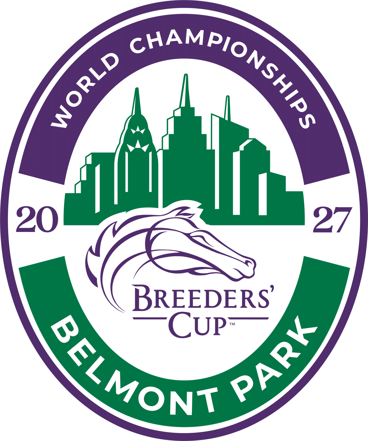 Breeders' Cup Unveils Logo For 2027 Event at Belmont Park - The Pressbox